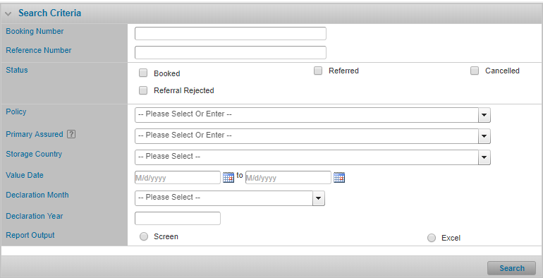 Storage Declarations
